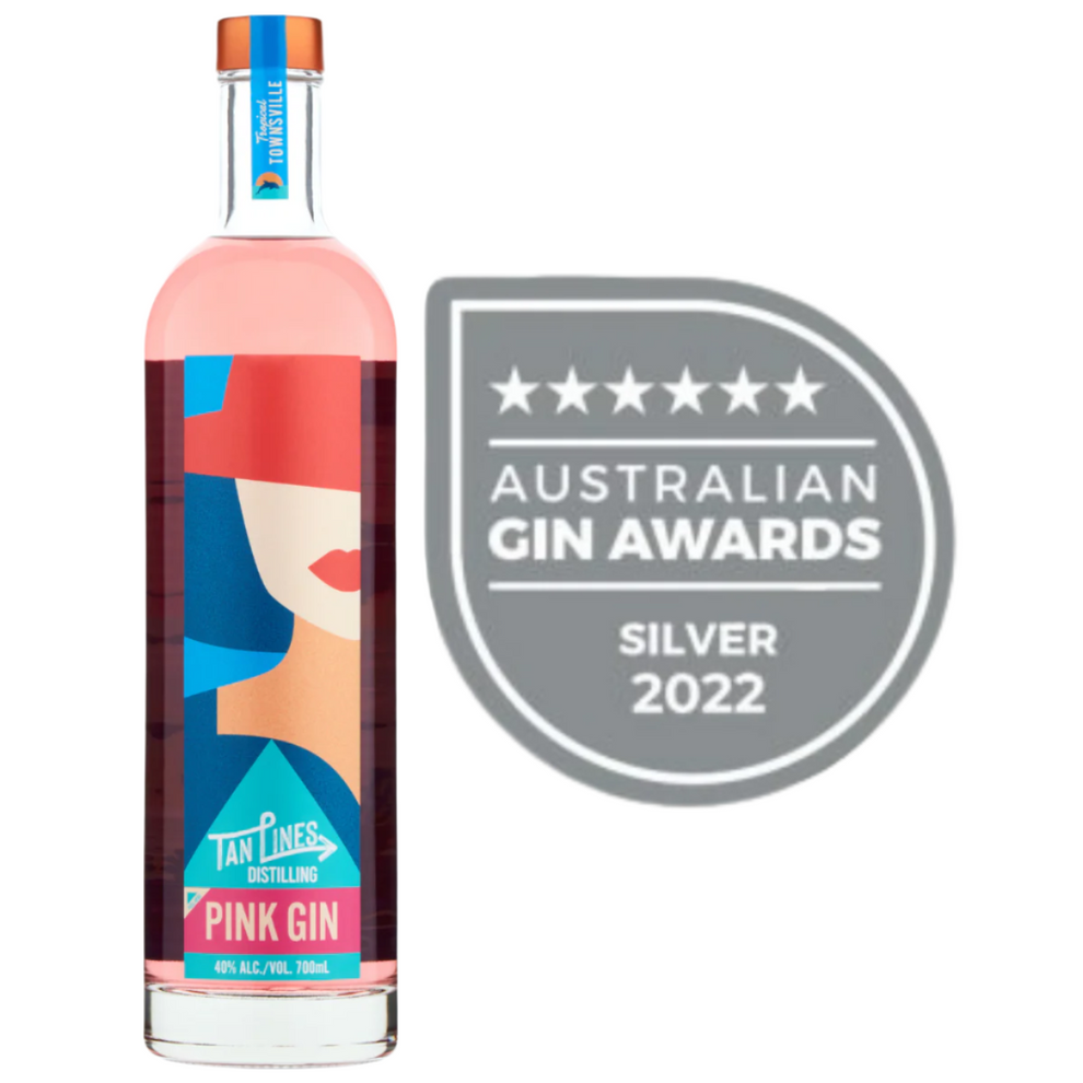 700ml Pink Gin – Tan Lines Distilling